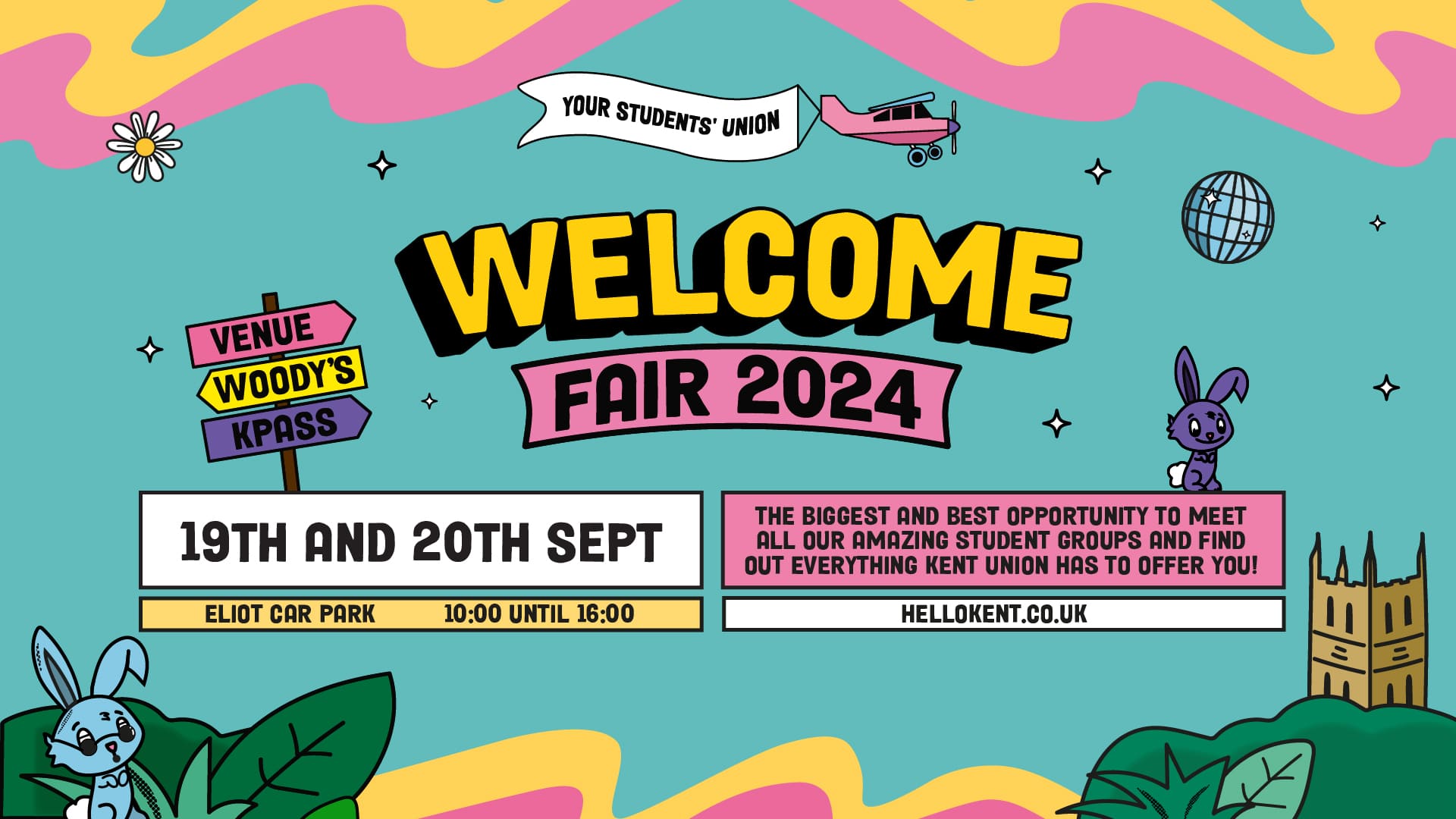 Welcome Fair 2024 | Kent Students’ Union