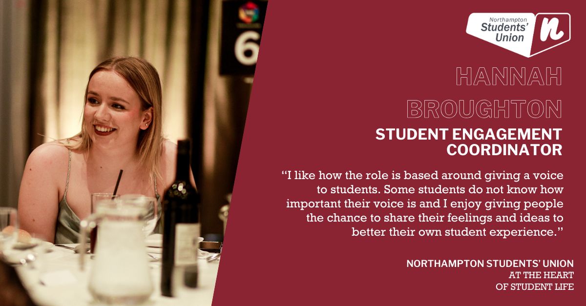 Work for Us - University of Northampton Students' Union
