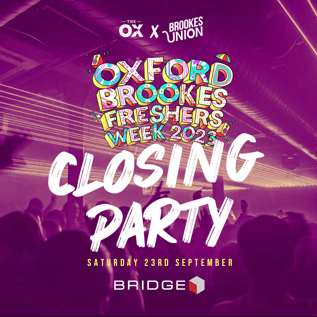 Freshers 2023 - Oxford Brookes Students' Union