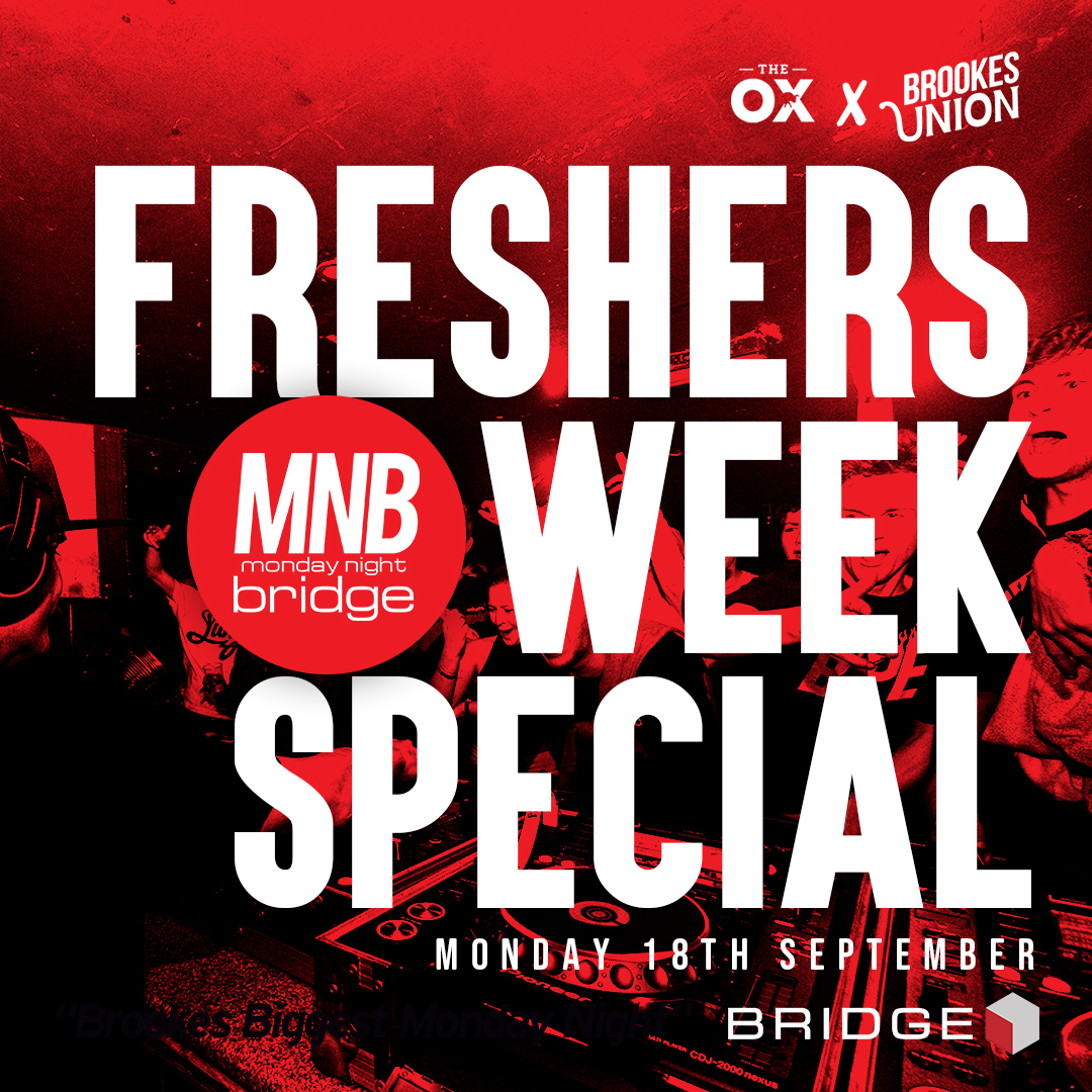 Freshers 2023 - Oxford Brookes Students' Union