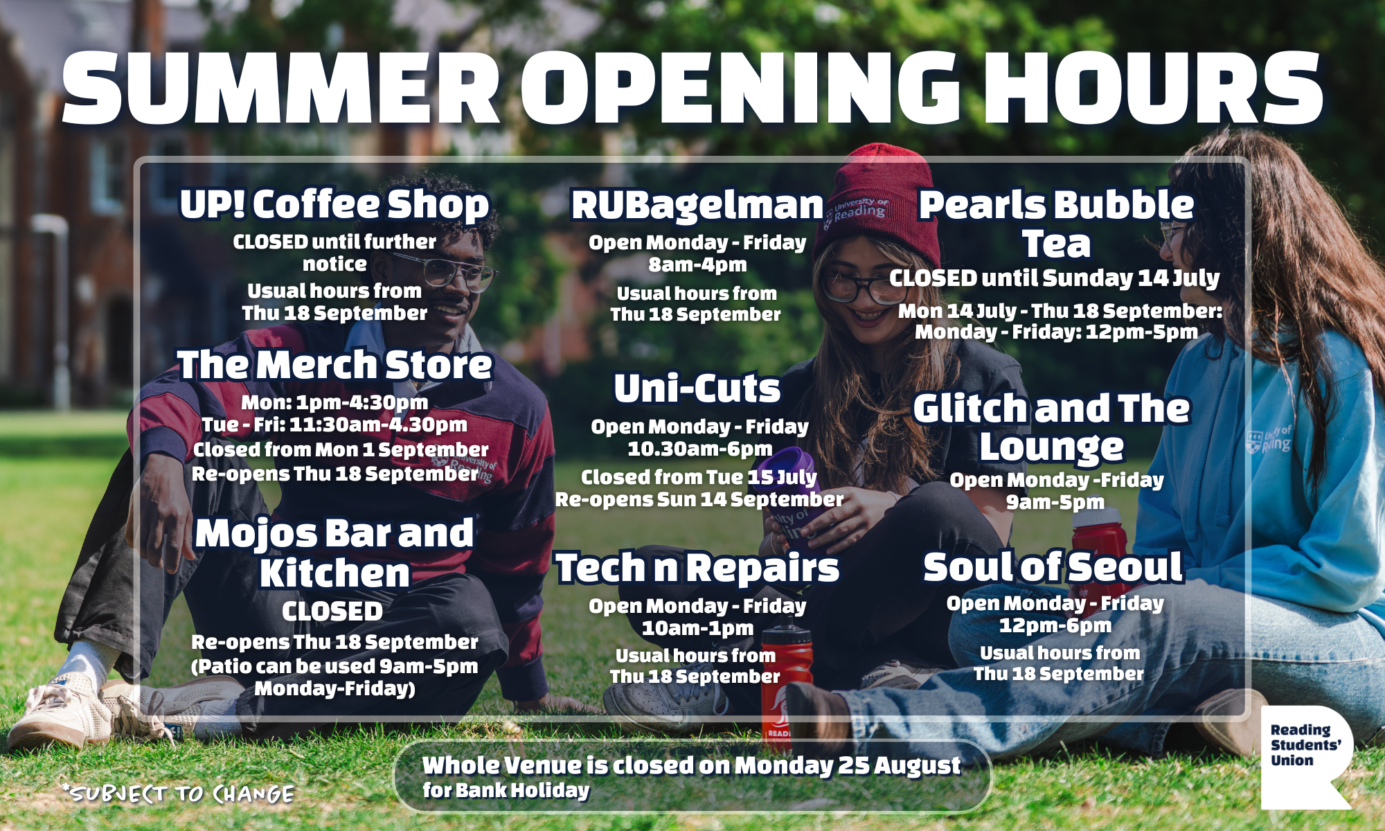 Reading Students' Union | Reading Students' Union