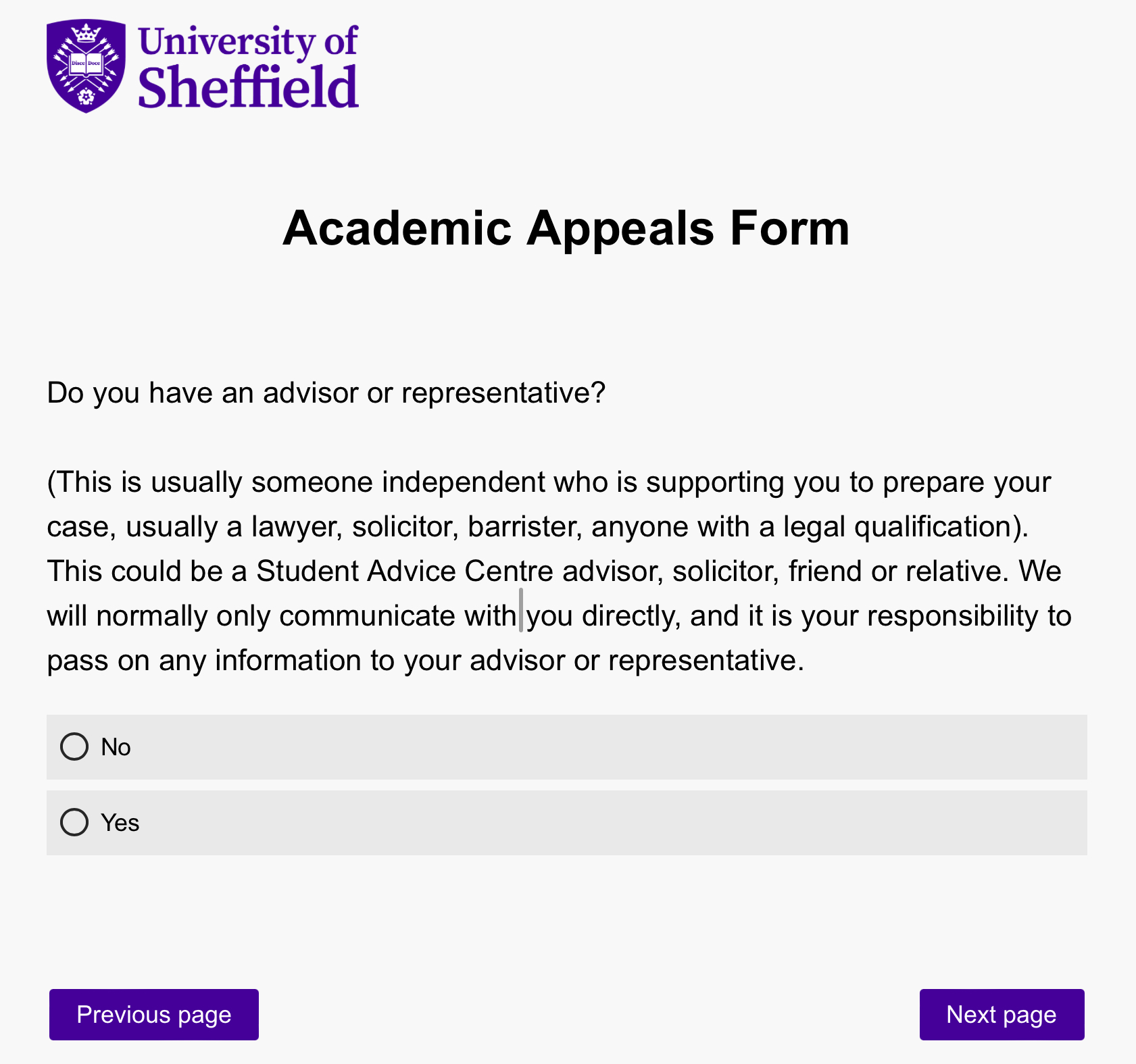 How To Complete The Appeal Form - Sheffield Students' Union