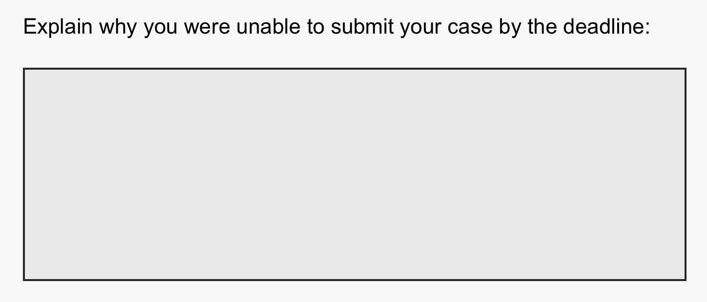How to complete the late submission form - Sheffield Students' Union