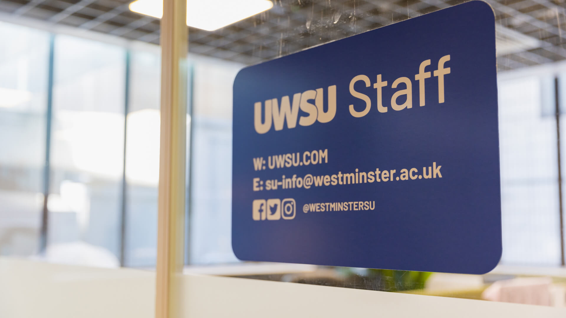 Where to find us | University of Westminster Students' Union